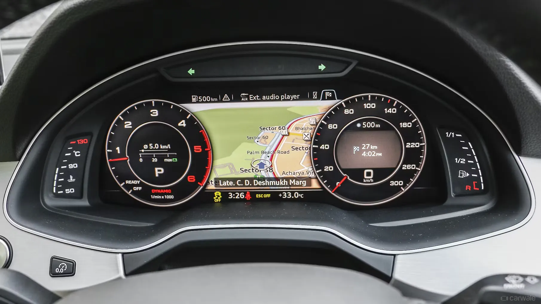 Q7 Instrument Panel Image, Q7 Photos in India - CarWale