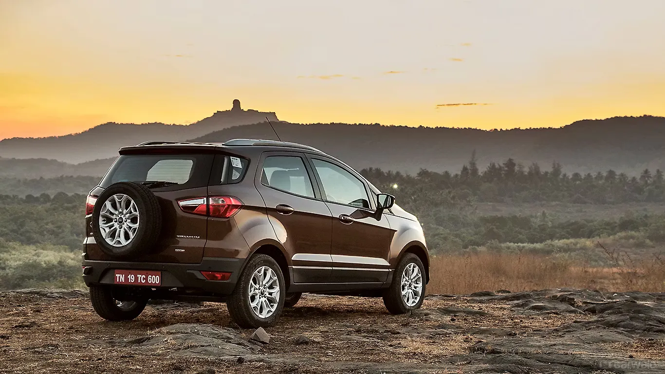 EcoSport [2015-2017] Right Rear Three Quarter Image, EcoSport [2015 ...
