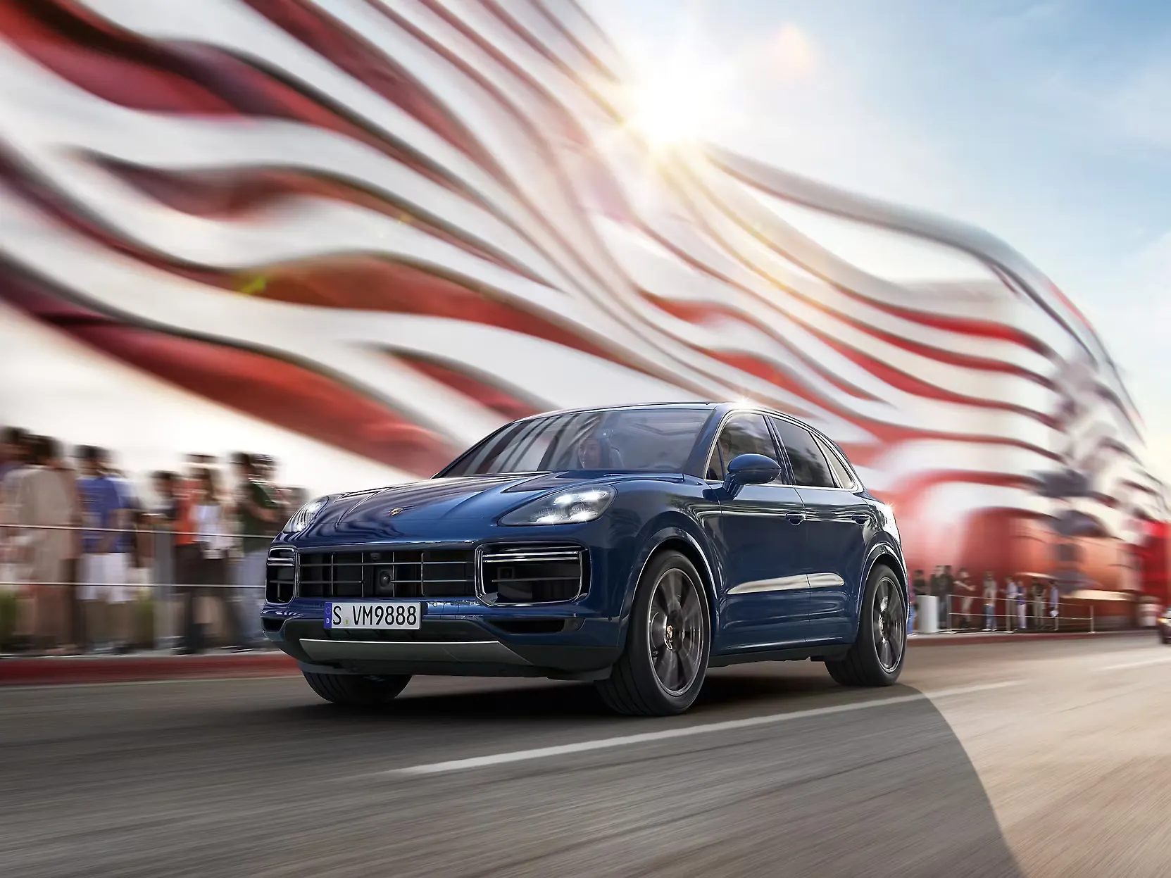 Cayenne Front View Image, Cayenne Photos in India - CarWale