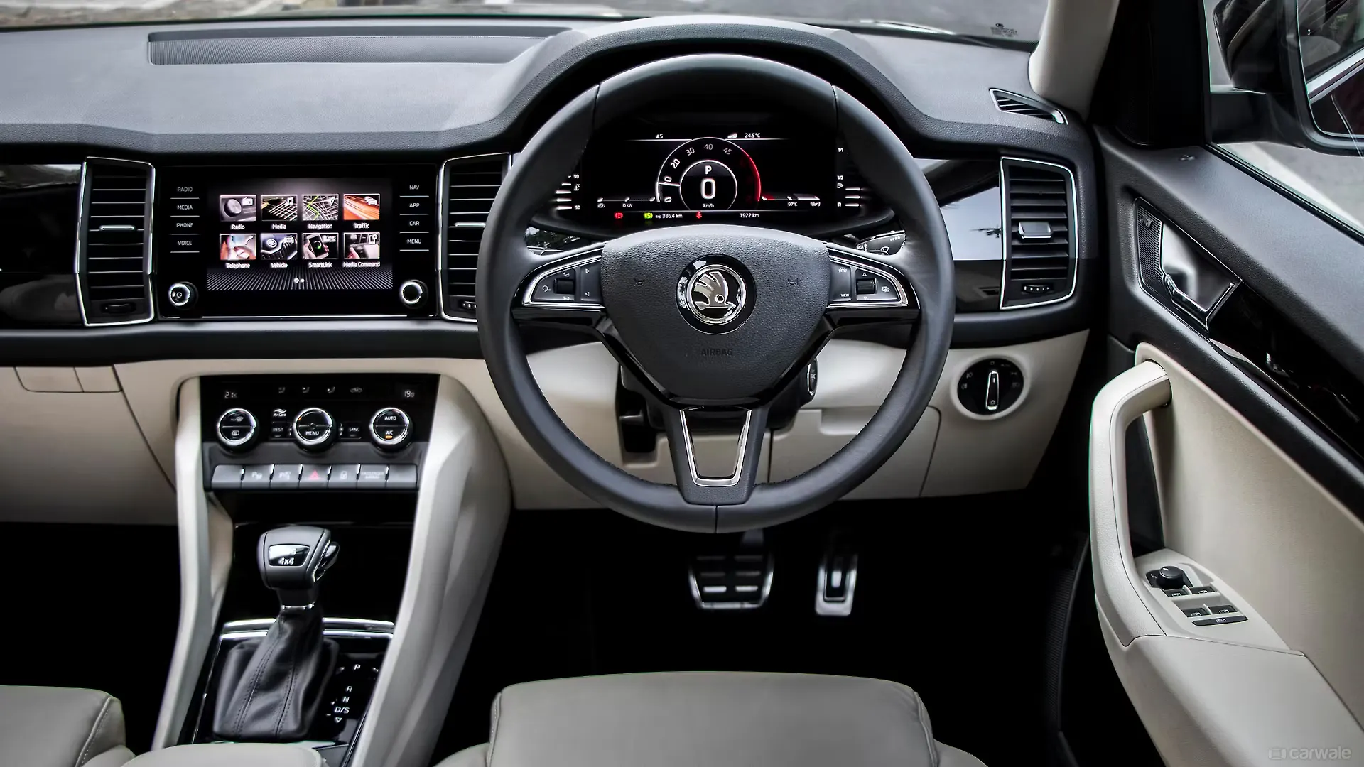 Kodiaq Interior Image, Kodiaq Photos in India - CarWale