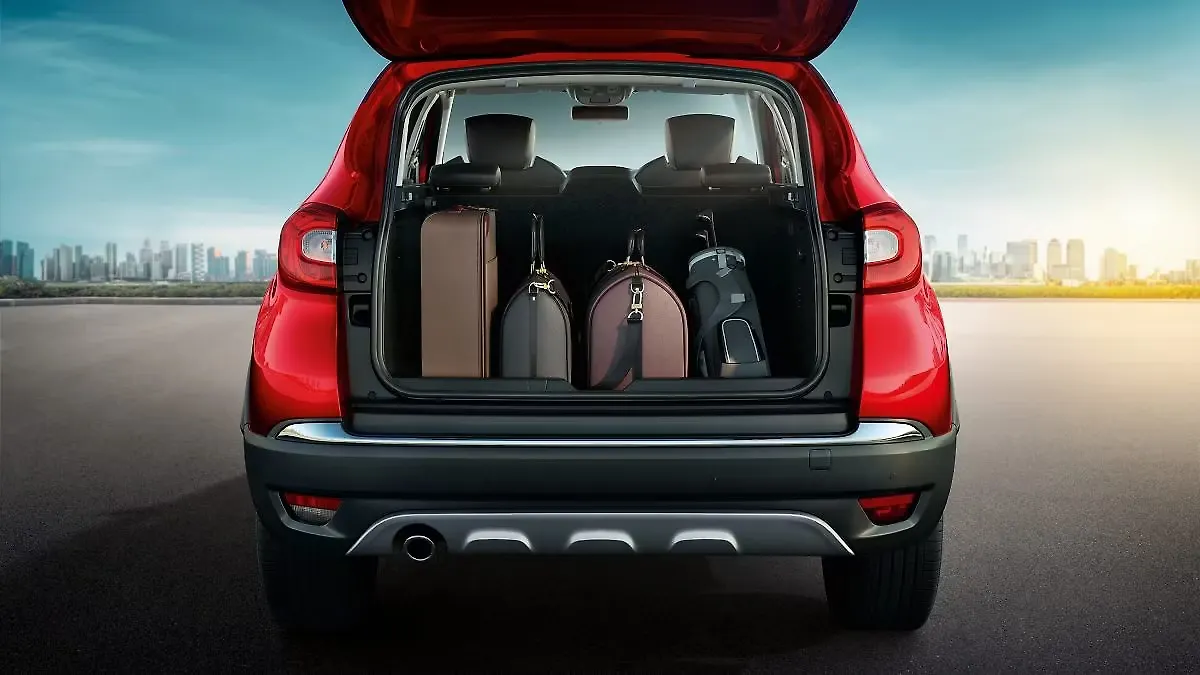 Captur Boot Space Image, Captur Photos in India - CarWale