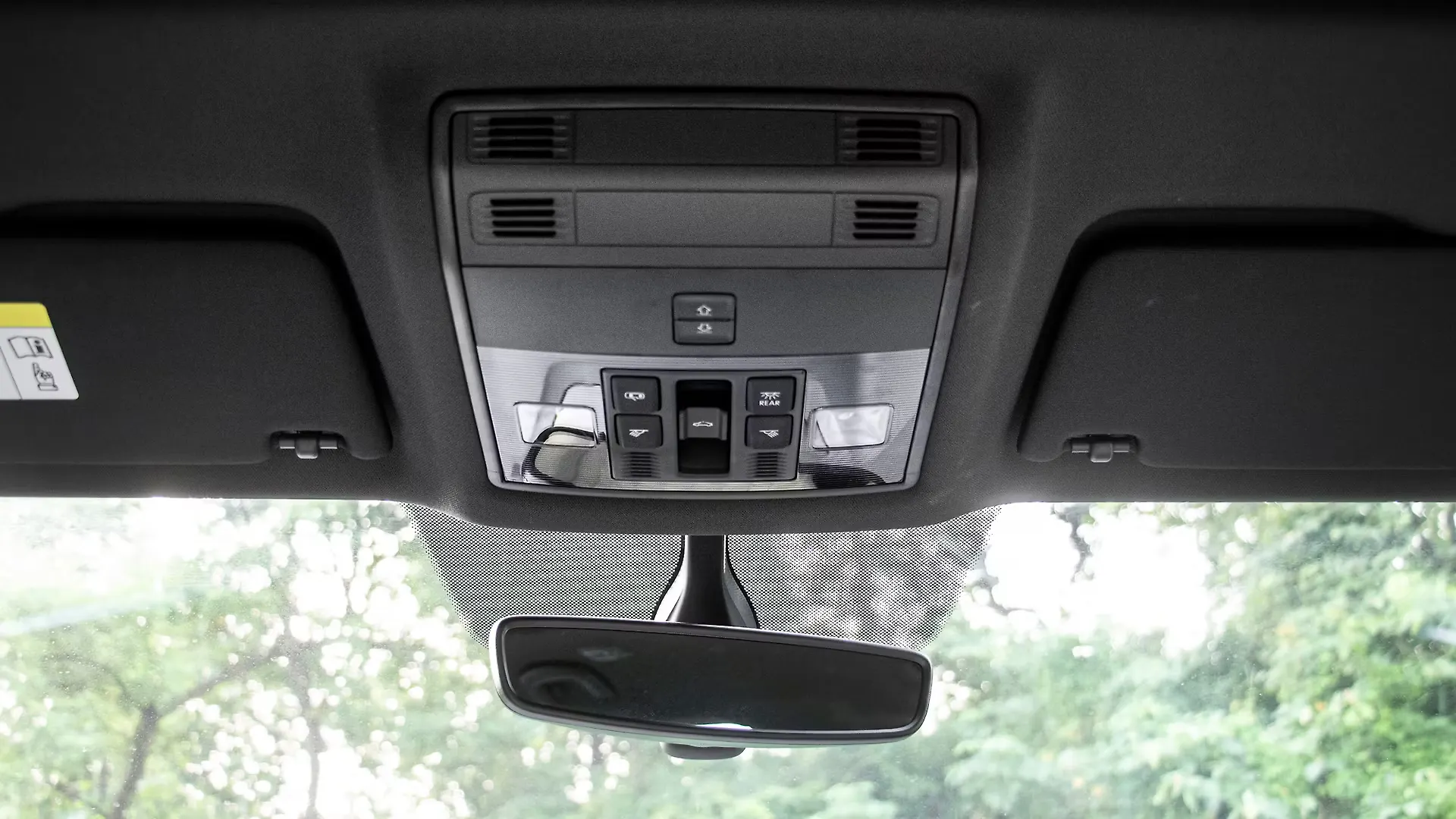 Karoq Roof Mounted Controls/Sunroof & Cabin Light Controls Image, Karoq ...