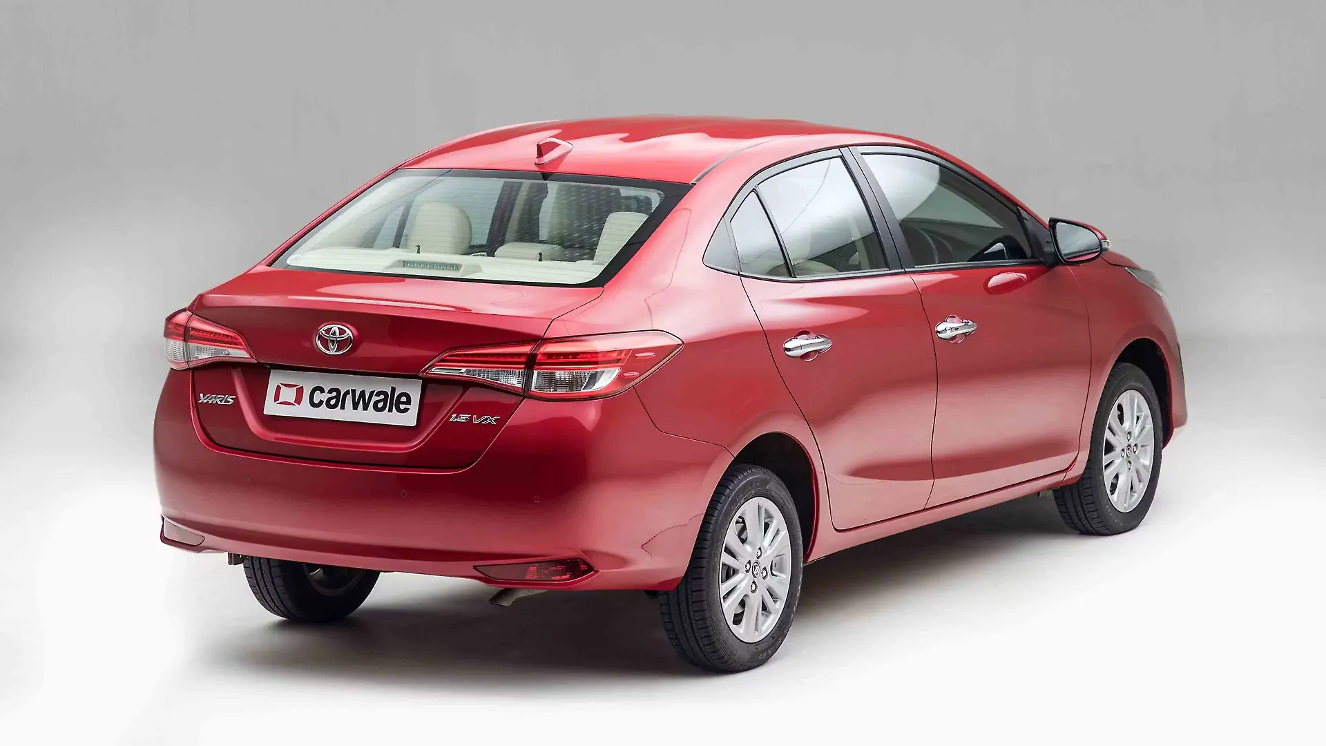 Yaris Right Rear Three Quarter Image, Yaris Photos in India - CarWale