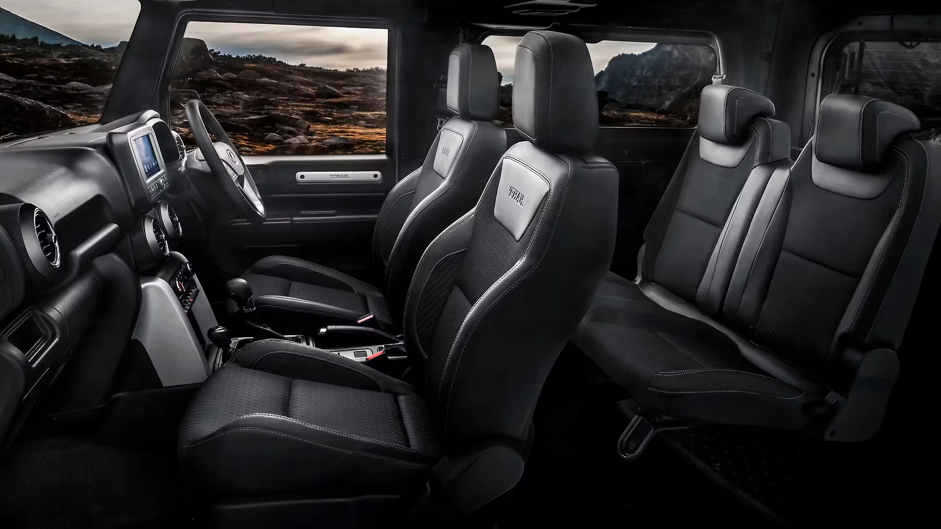 Thar Front Row Seats Image, Thar Photos in India - CarWale