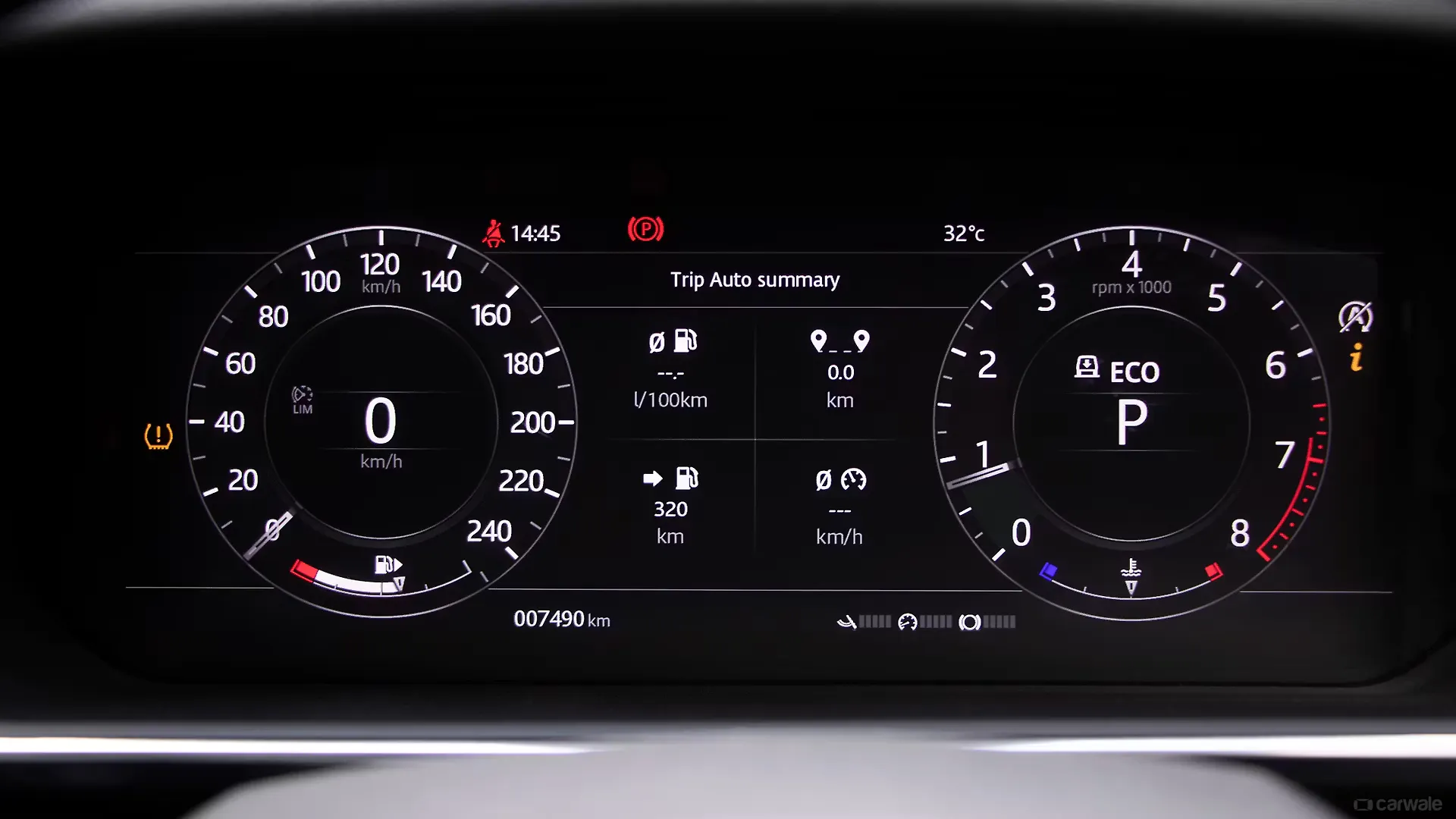 Range Rover Sport Instrument Cluster Image, Range Rover Sport Photos in ...