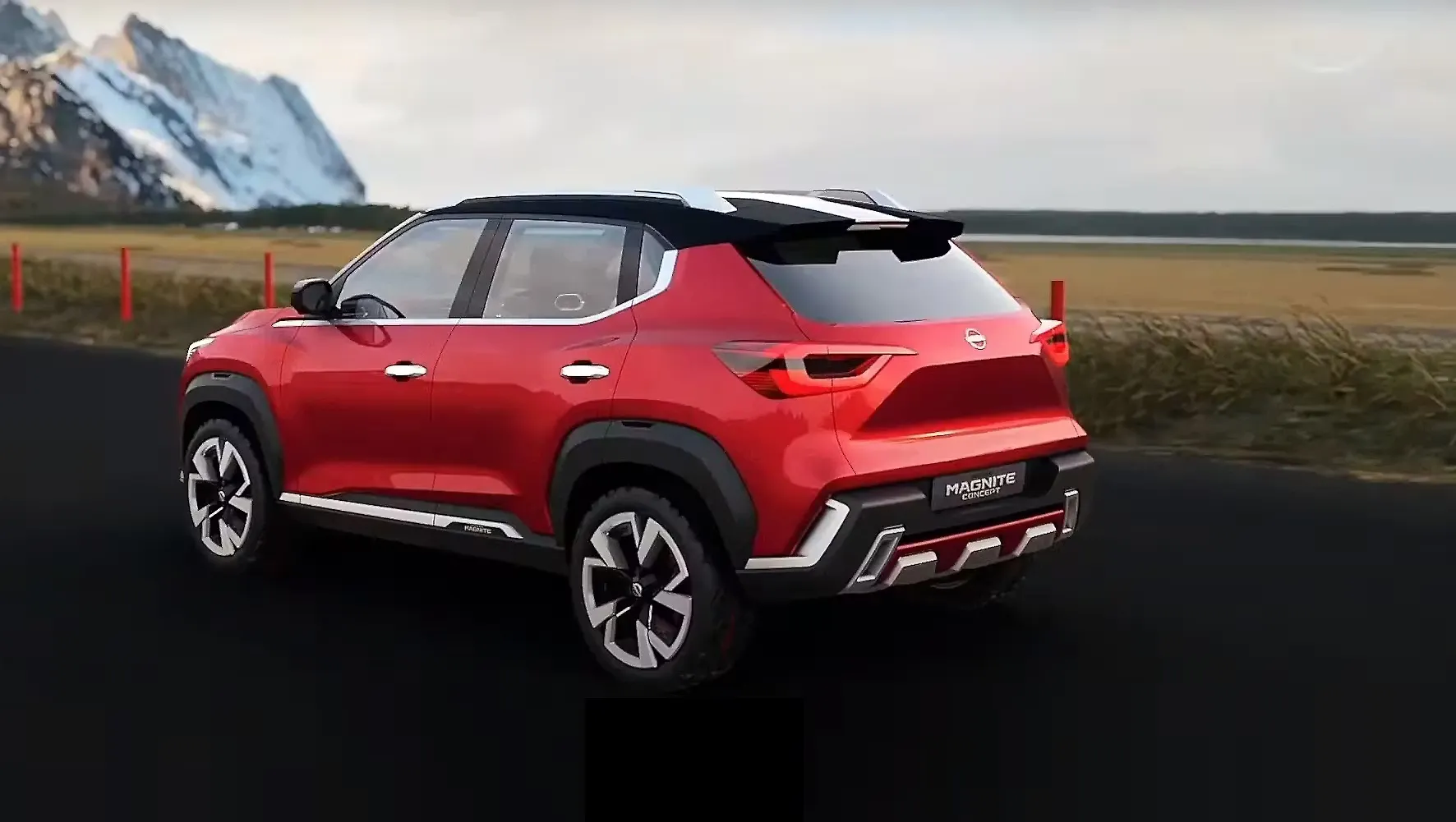 Magnite Left Rear Three Quarter Image, Magnite Photos in India - CarWale