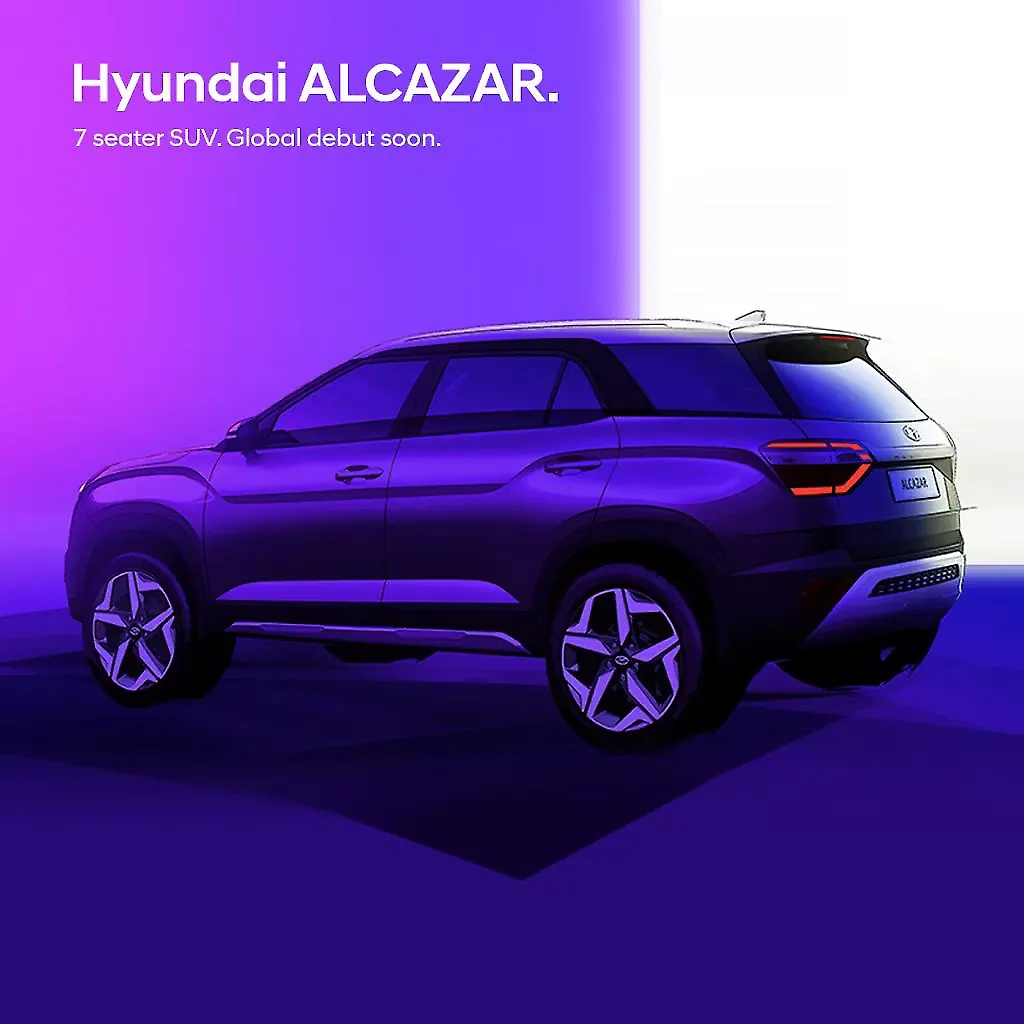 Alcazar Left Rear Three Quarter Image, Alcazar Photos in India - CarWale