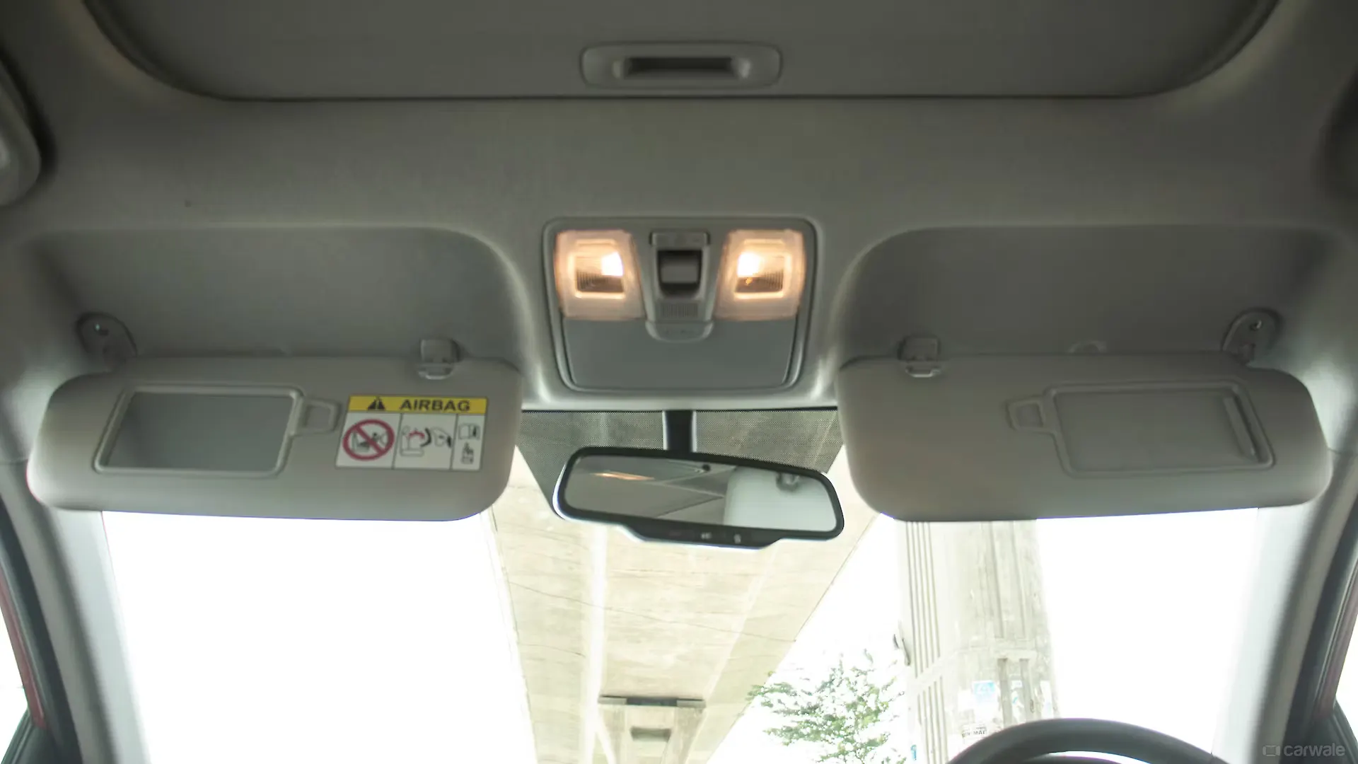 Verna Inner Rear View Mirror Image Verna Photos In India Carwale