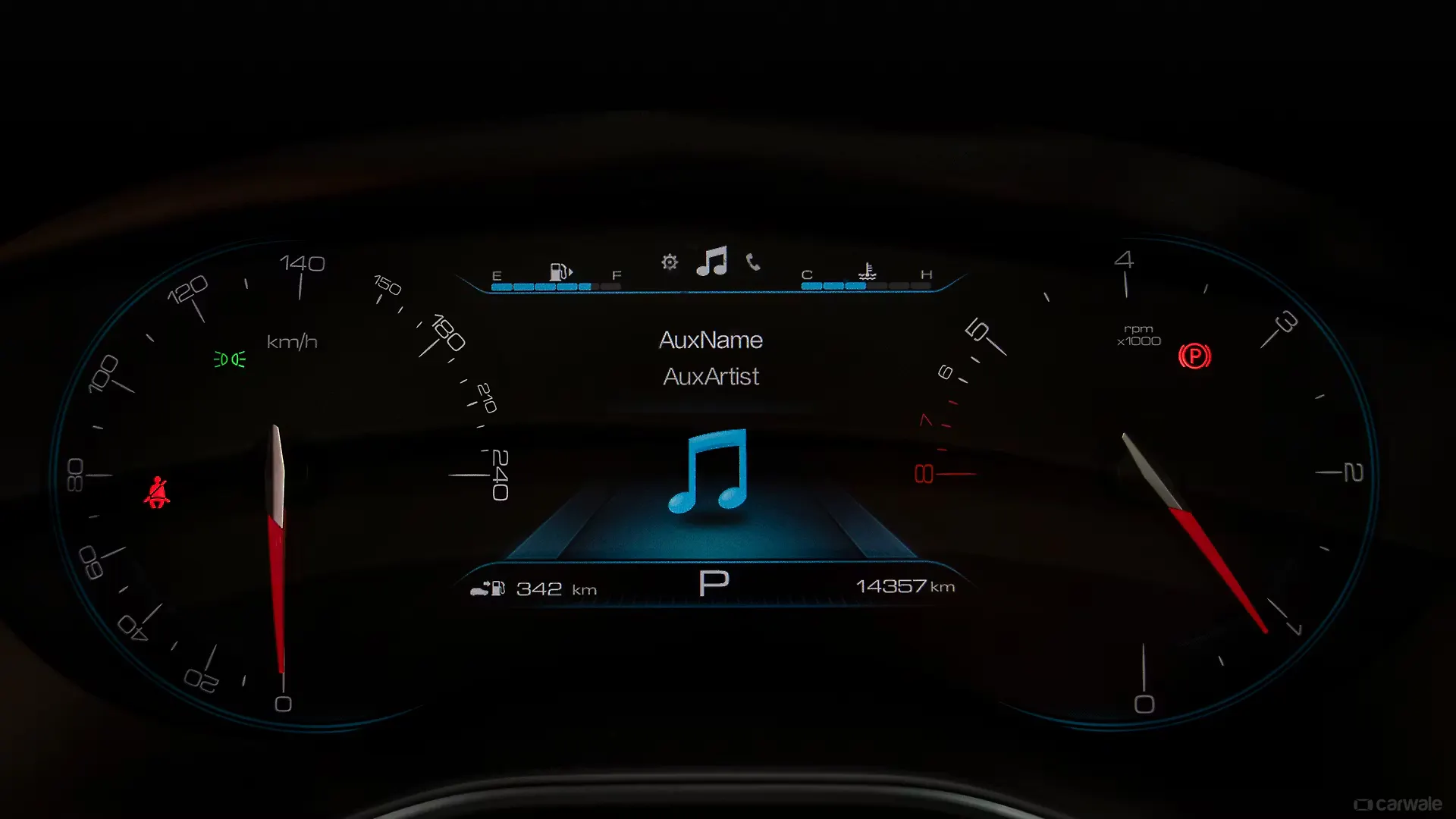 Hector Instrument Cluster Image, Hector Photos in India - CarWale