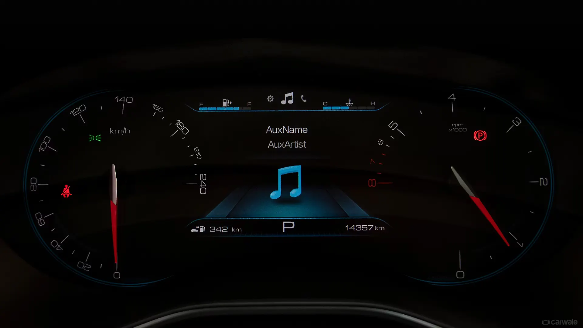 Hector Instrument Cluster Image, Hector Photos in India - CarWale