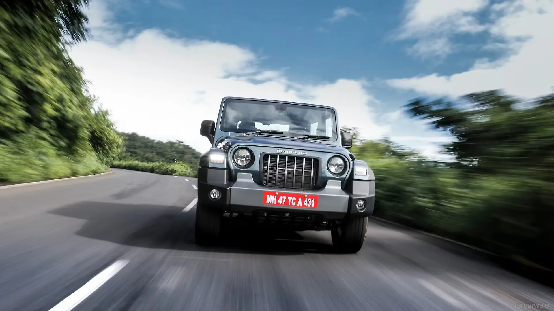 Thar Front View Image, Thar Photos in India - CarWale