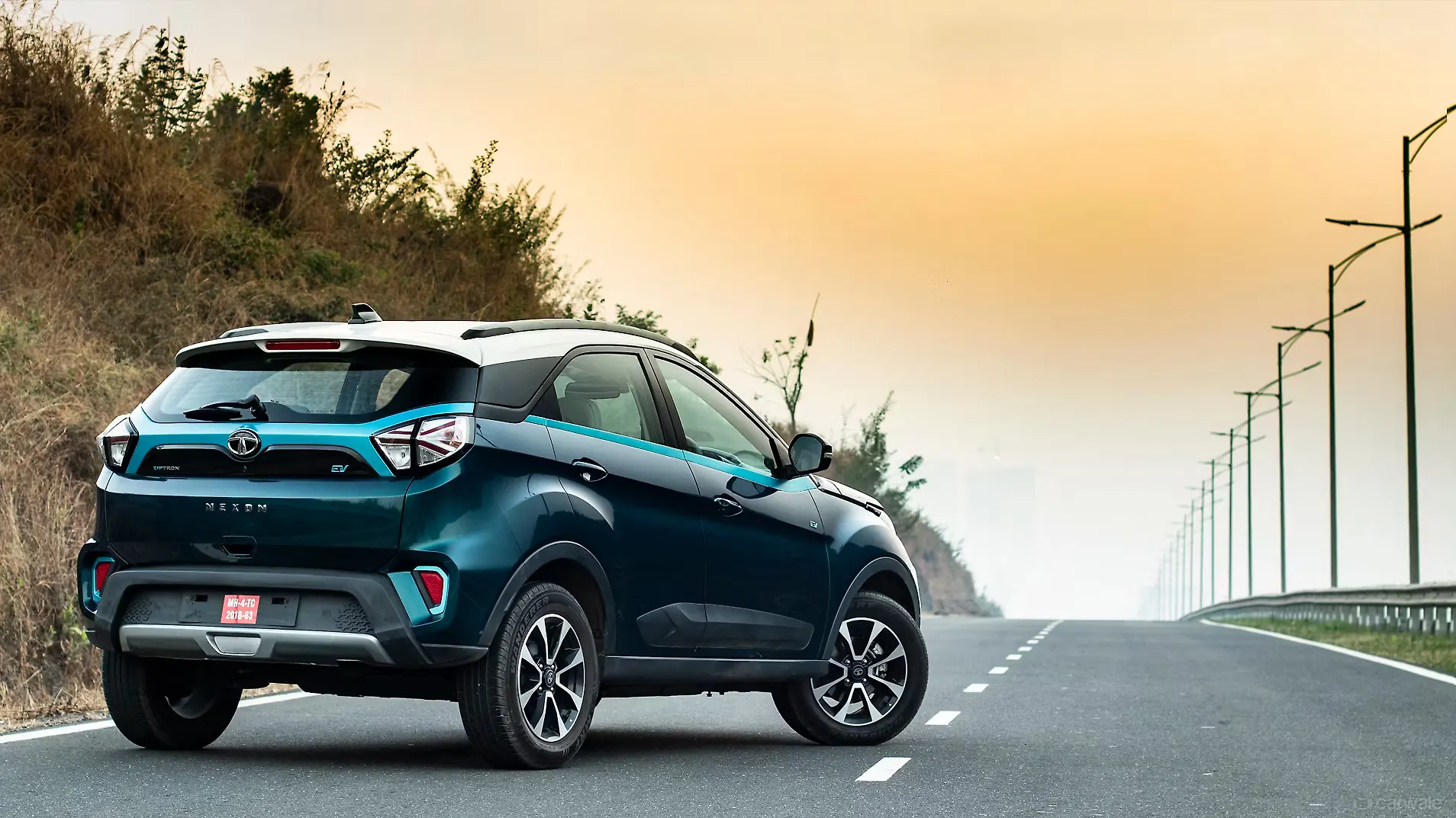 Nexon EV Right Rear Three Quarter Image, Nexon EV Photos in India - CarWale