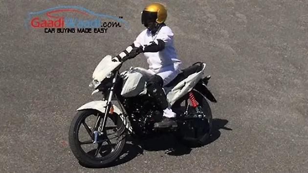 New Honda 110cc motorcycle spotted testing - BikeWale