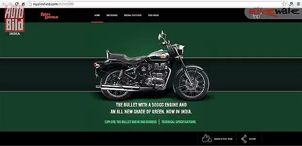 Royal Enfield Bullet 500 launched in India for Rs 1.53 lakh - BikeWale