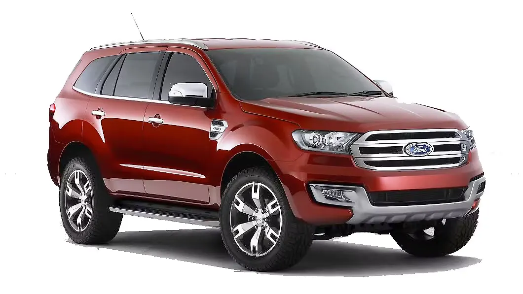 Ford Endeavour Diamond White Colour, Endeavour Colours in India - CarWale