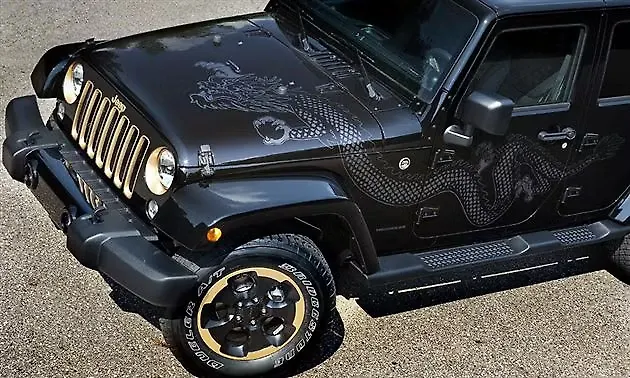 Jeep Wrangler Dragon Limited Edition launched in China - CarWale