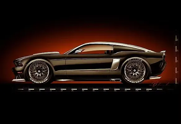 Two modified Ford Mustang models teased ahead of SEMA motor show - CarWale