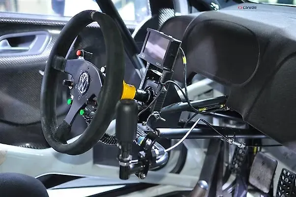 VW Polo R WRC showcased at the Auto Expo - CarWale