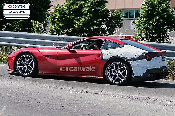 Ferrari F12 M spotted testing for the first time - CarWale