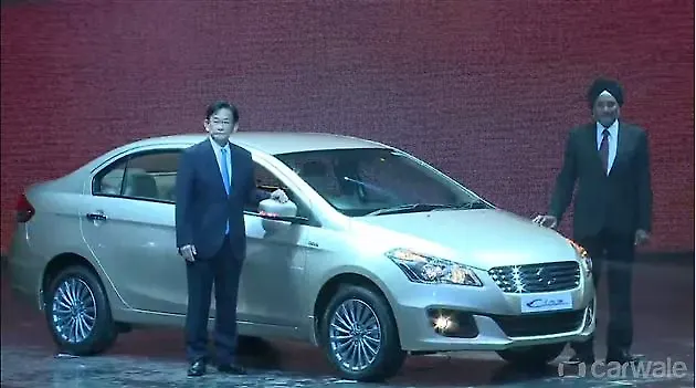 Maruti Ciaz India live launch - CarWale