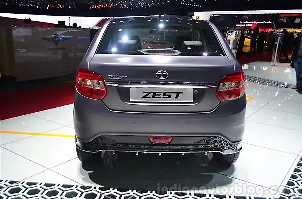 Tata Zest showcased at the Geneva Motor Show - CarWale