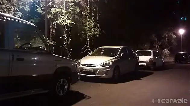 Reverse Camera assist in our Hyundai Verna LT - CarWale