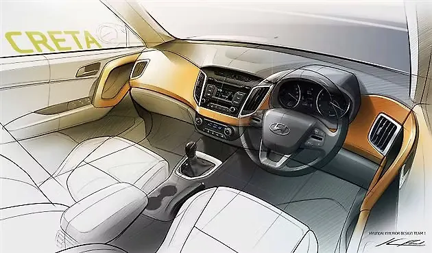 Hyundai unveils the design renderings of the Creta - CarWale