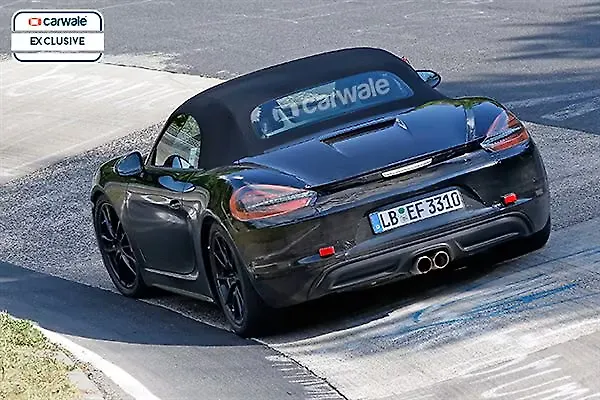 2017 Porsche Boxster spotted at the Nurburgring - CarWale