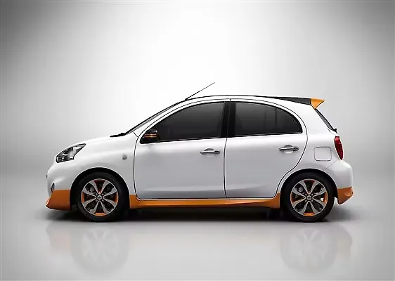 Nissan Micra gets gold body kit to celebrate 2016 Olympic Games in Rio ...