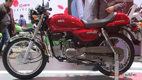 Hero Splendor Pro Classic Side Image – BikeWale