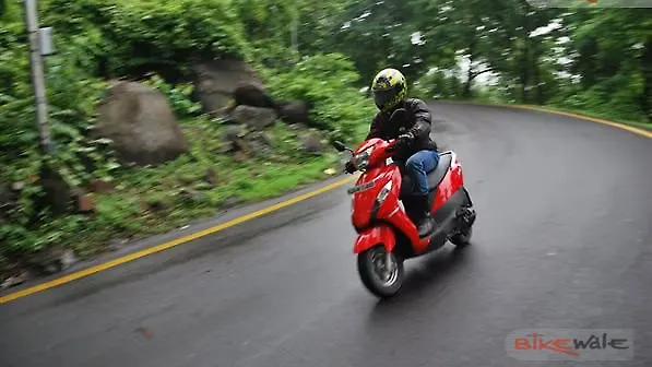 Suzuki Lets Action Image – BikeWale