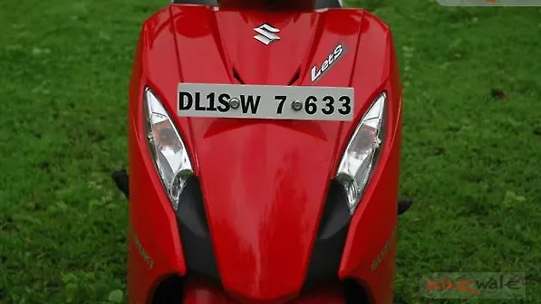 Suzuki Lets Front Image – BikeWale