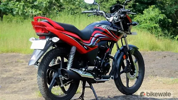 Hero Passion X Pro [2016-2017] Rear Three-Quarter Image – BikeWale