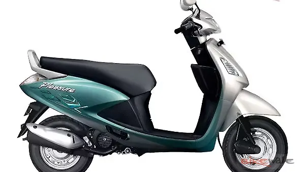 Hero Pleasure [2005-2015] Side Image – BikeWale