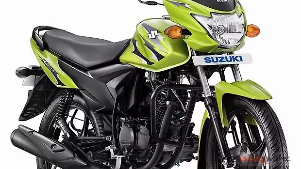 Suzuki Hayate [2013-2016] Front Three-Quarter Image – BikeWale