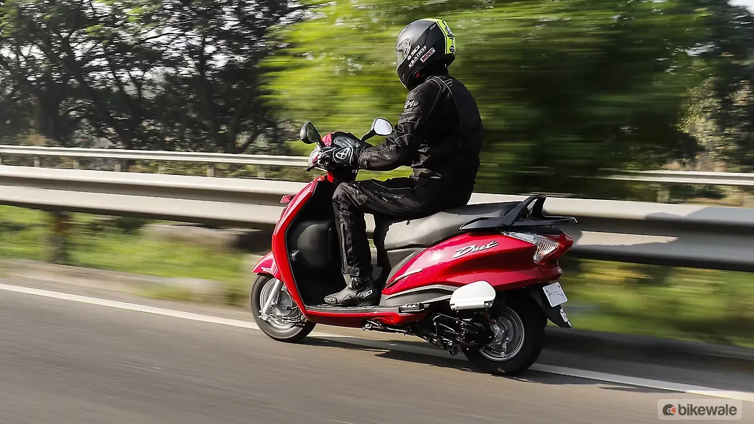 Hero Duet Rear Image – BikeWale