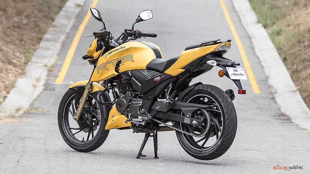 TVS Apache RTR 200 4V Saree Guard Image – BikeWale
