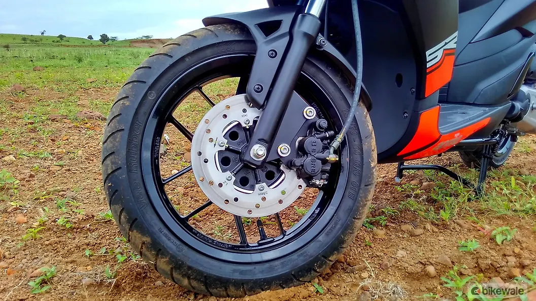 Aprilia SR150 [2017-2018] Wheels-Tyres Image – BikeWale