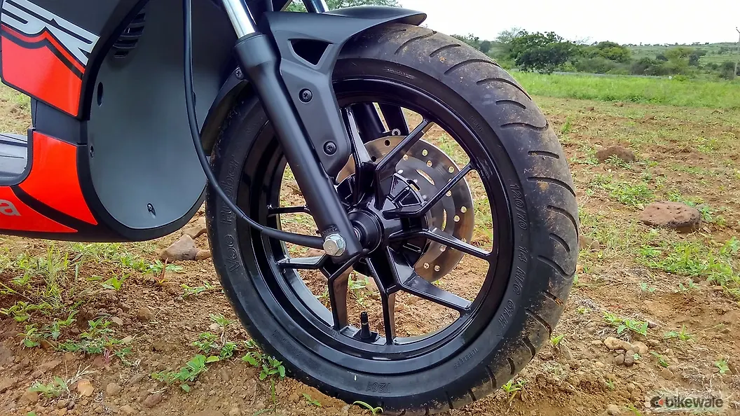 Aprilia SR150 [2017-2018] Wheels-Tyres Image – BikeWale