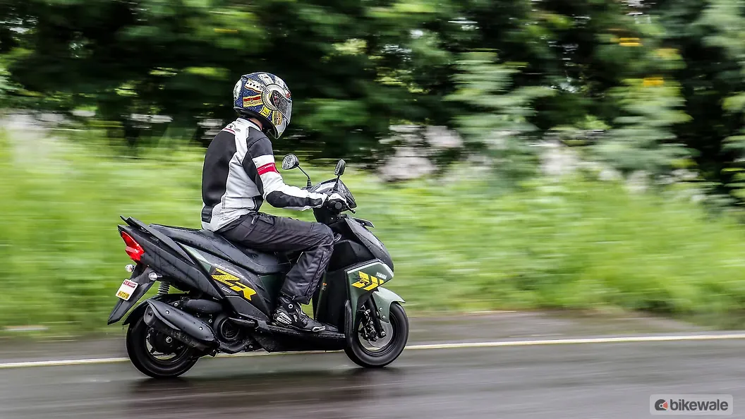 Yamaha Cygnus Ray ZR Action Image – BikeWale