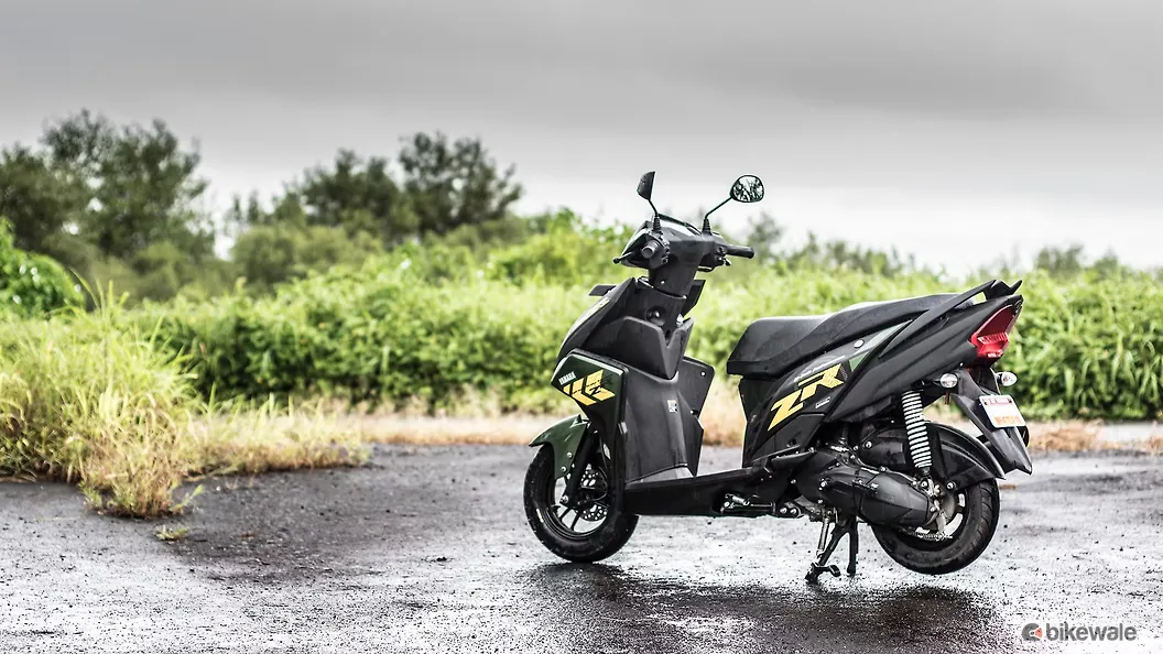 Yamaha Cygnus Ray ZR Action Image – BikeWale
