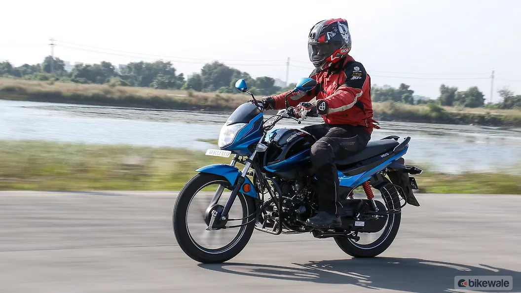 Hero Splendor iSmart 110 Action Image – BikeWale