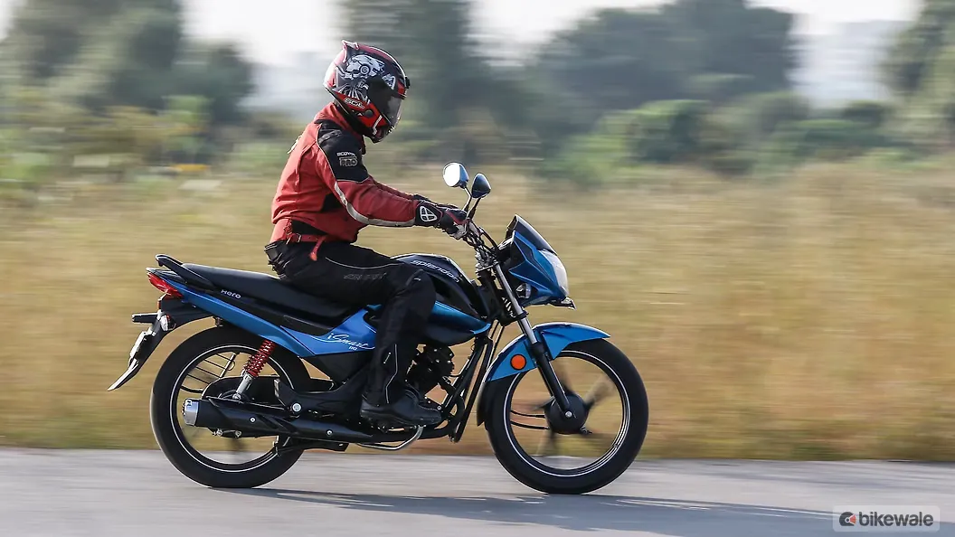 Hero Splendor iSmart 110 Action Image – BikeWale