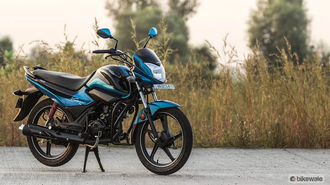 Hero Splendor iSmart 110 Front Three-Quarter Image – BikeWale