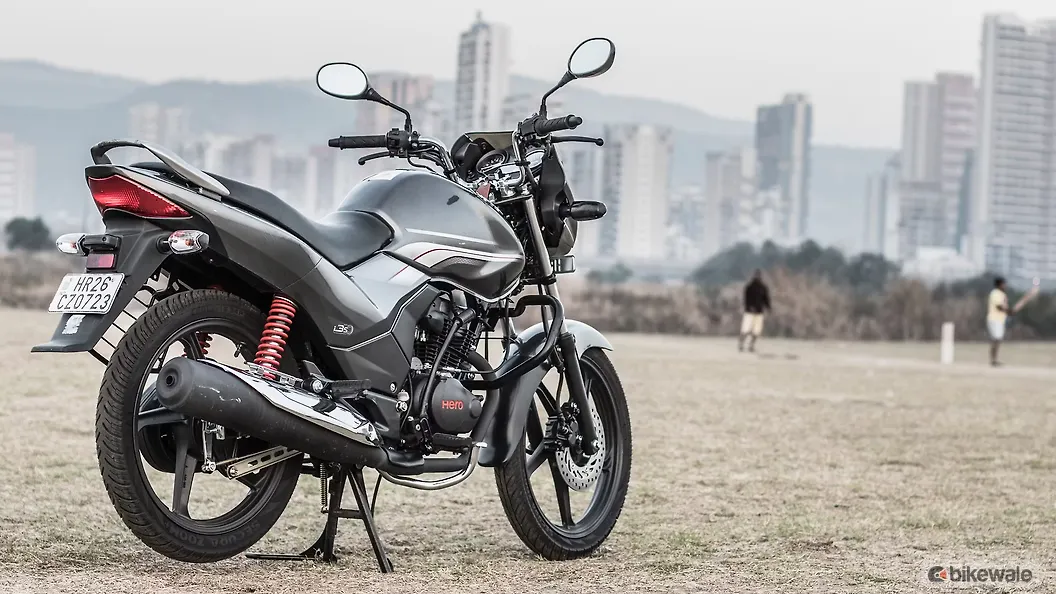 Hero Achiever 150 Rear Three-Quarter Image – BikeWale