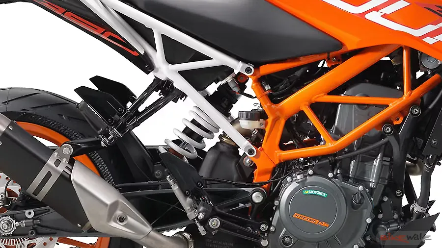 KTM 390 Duke [2021] Frame Image – BikeWale