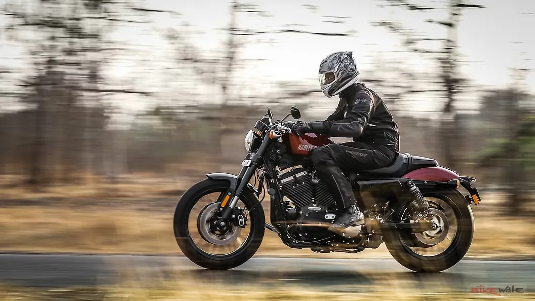 Harley-Davidson Roadster Action Image – BikeWale