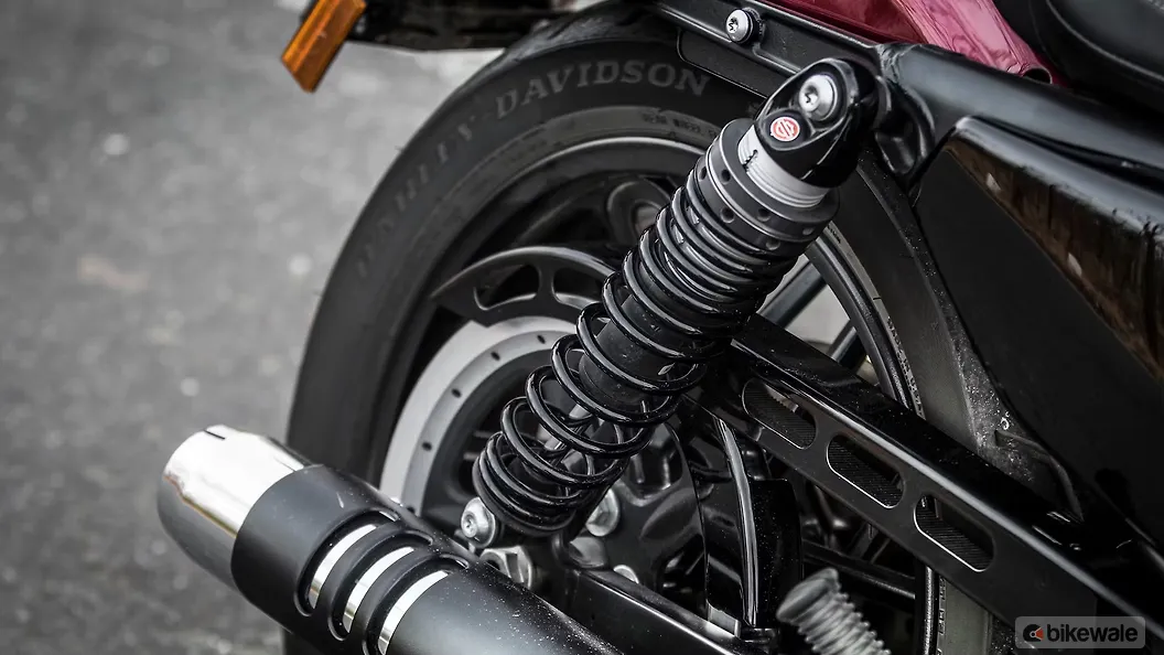 Harley-Davidson Roadster Rear Three-Quarter Image – BikeWale