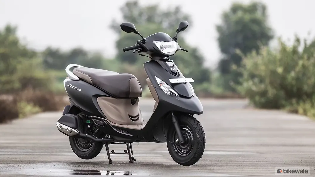 TVS Zest 110 Action Image – BikeWale
