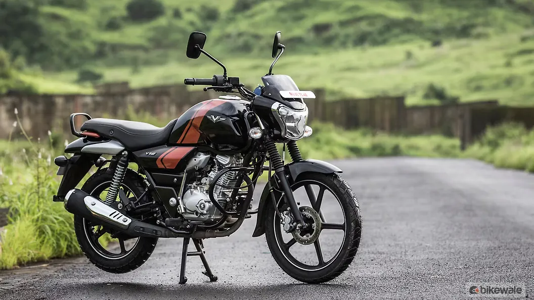 Bajaj V12 Front Three-Quarter Image – BikeWale